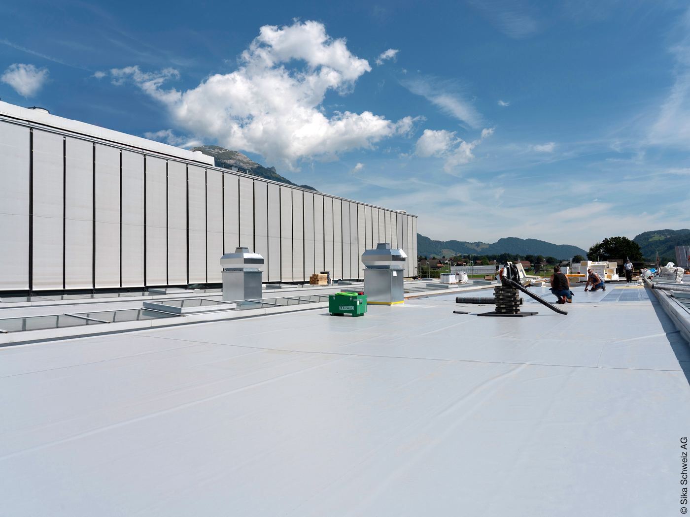 Optimierte Kunststoff-Dachbahn | DABpraxis